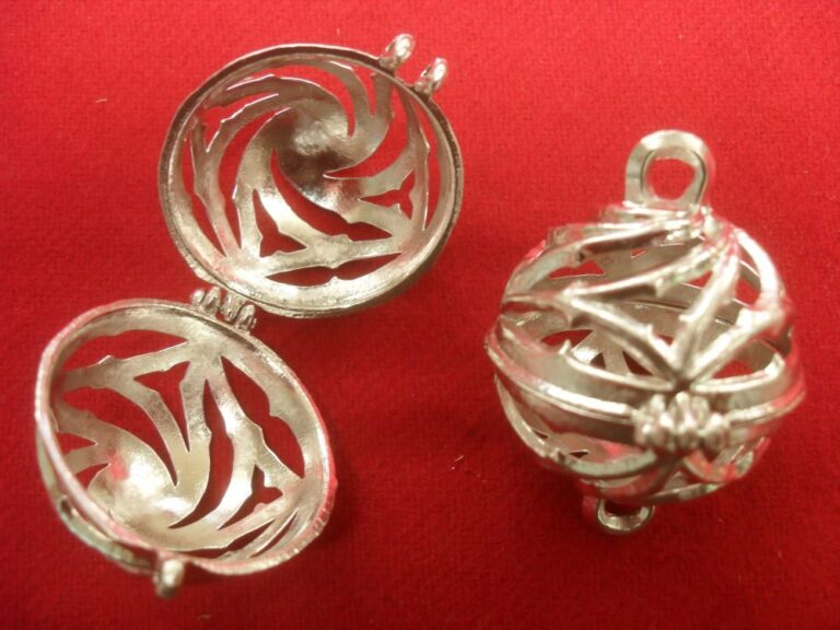 Renaissance Pomander in Pewter from Billy and Charlie